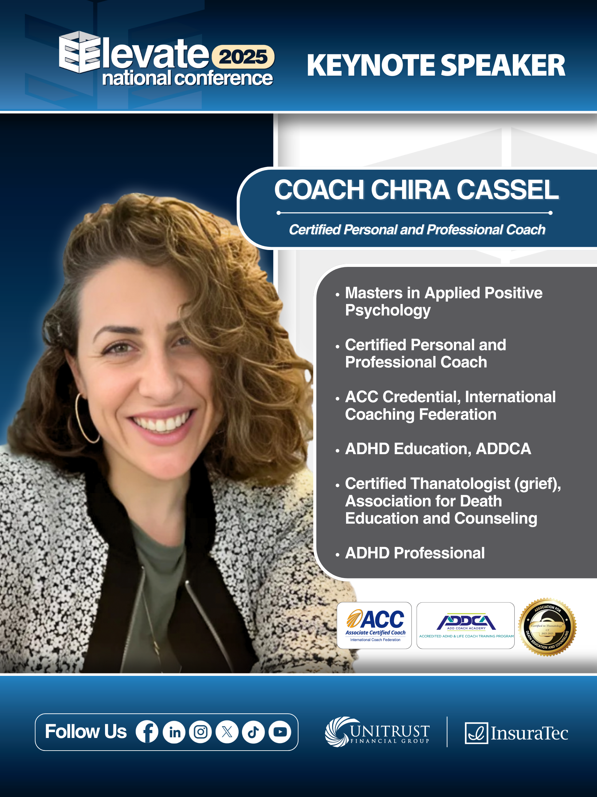 Elevate 2025: Coach Chira Cassel Keynote at UniTrust Event